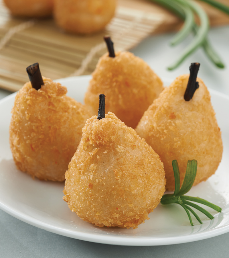 Golden Pear Dumpling 火山炸啤梨 – Ocean Planet