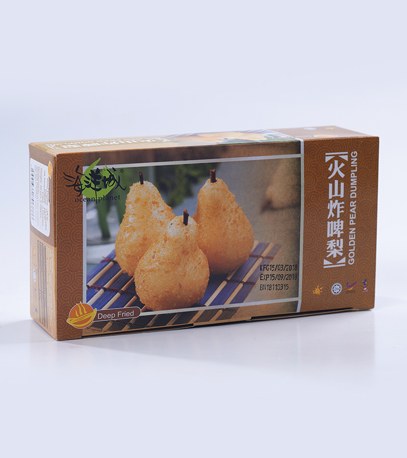 Golden Pear Dumpling 火山炸啤梨 – Ocean Planet